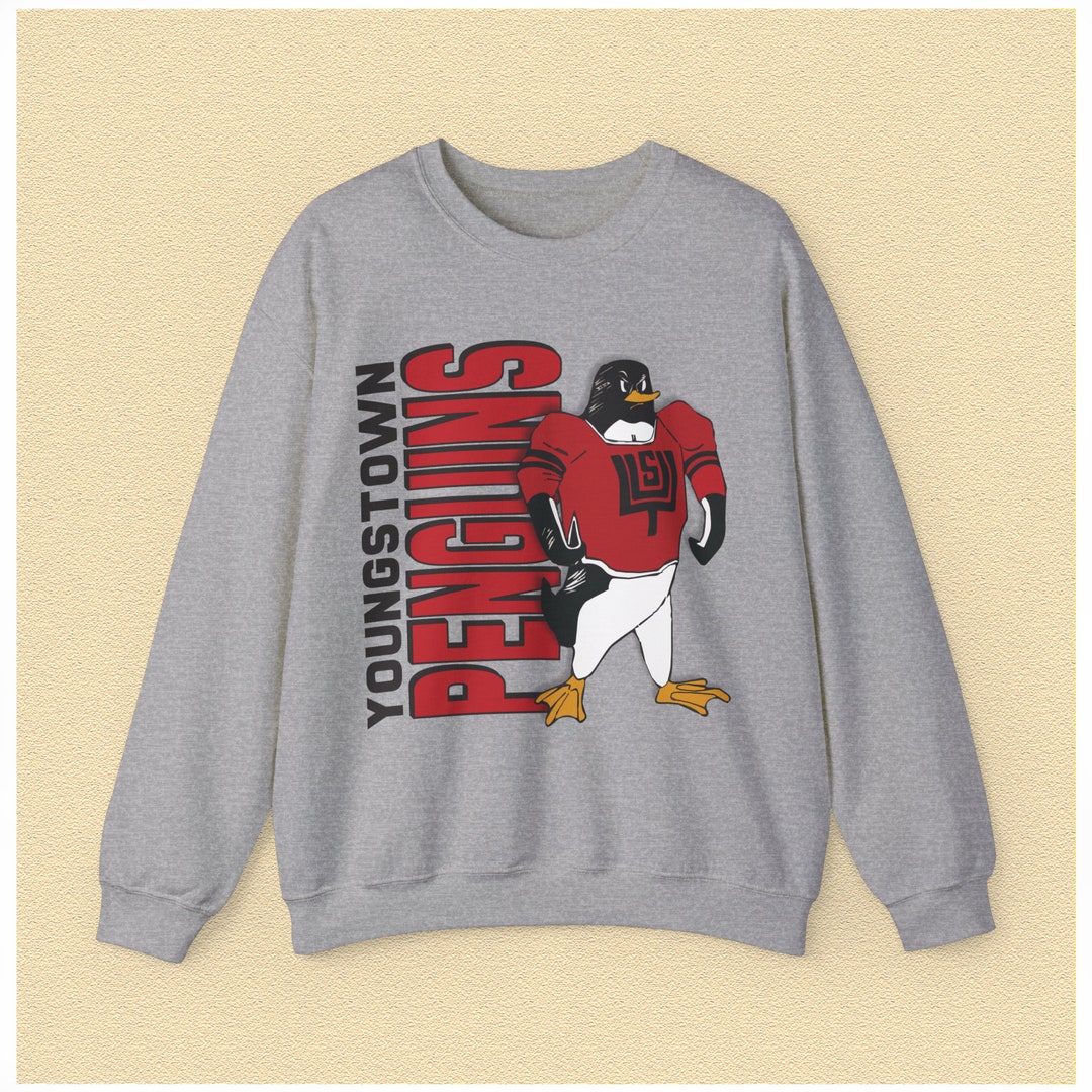 Youngstown State University Vintage Pete the Penguin Pullover Unisex - Etsy