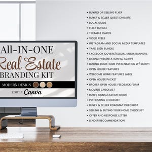 950+ Designs Real Estate Full Bundle Kit, Real Estate Templates, Seller ...