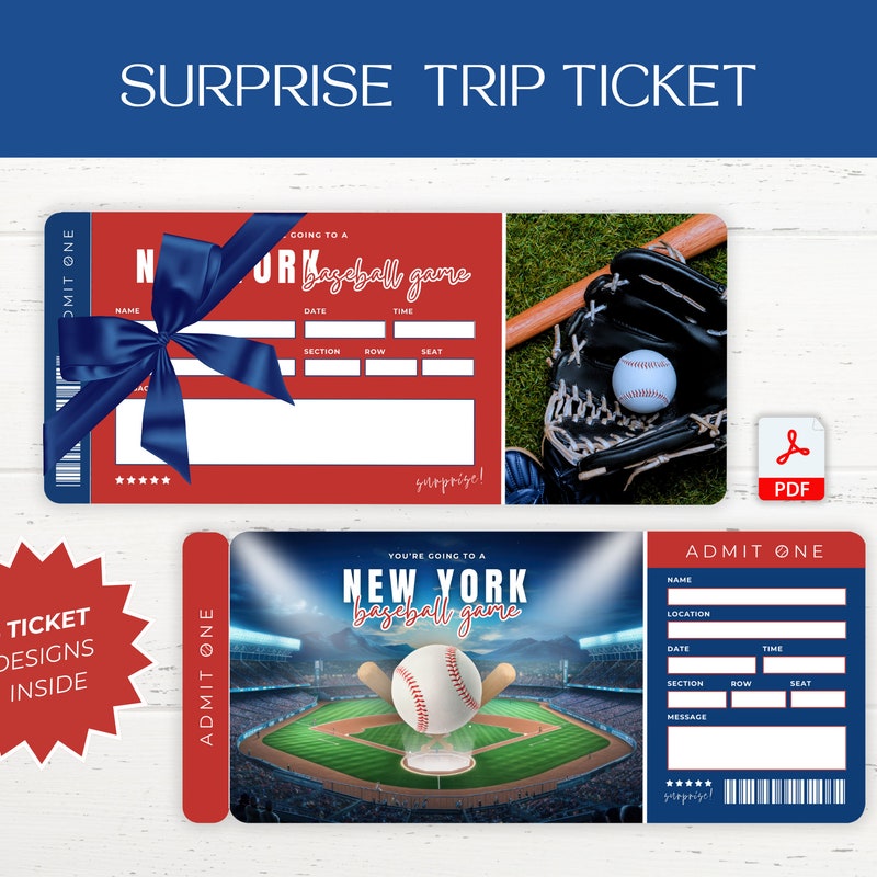 New York Rangers Ticket Template - Etsy