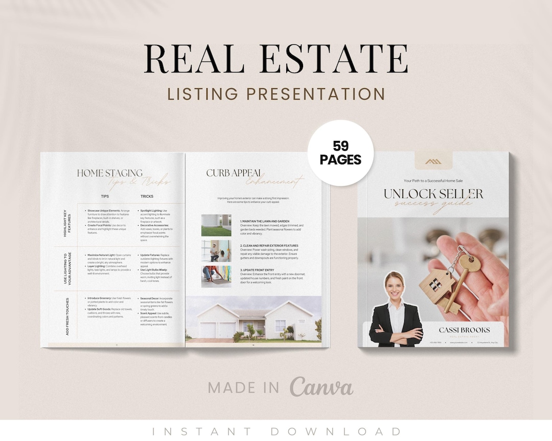 Real Estate Listing Presentation 1, Real Estate Marketing, Listing ...