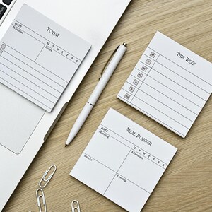 Everyday Sticky Notes Template, Printable Sticky Notes, Printable ...