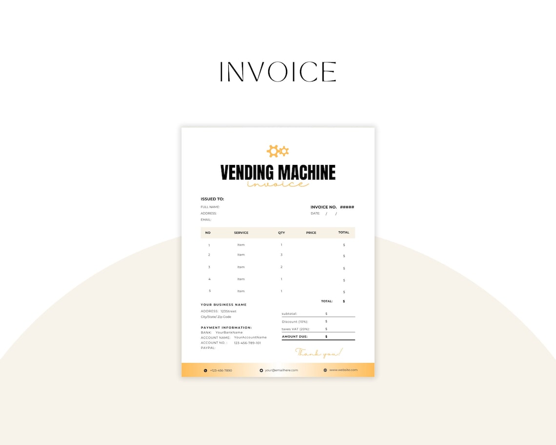 Vending Machine Contract, Vending Machine Services Agreement Template ...