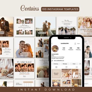Photography IG Template, Photography Instagram Story Templates ...