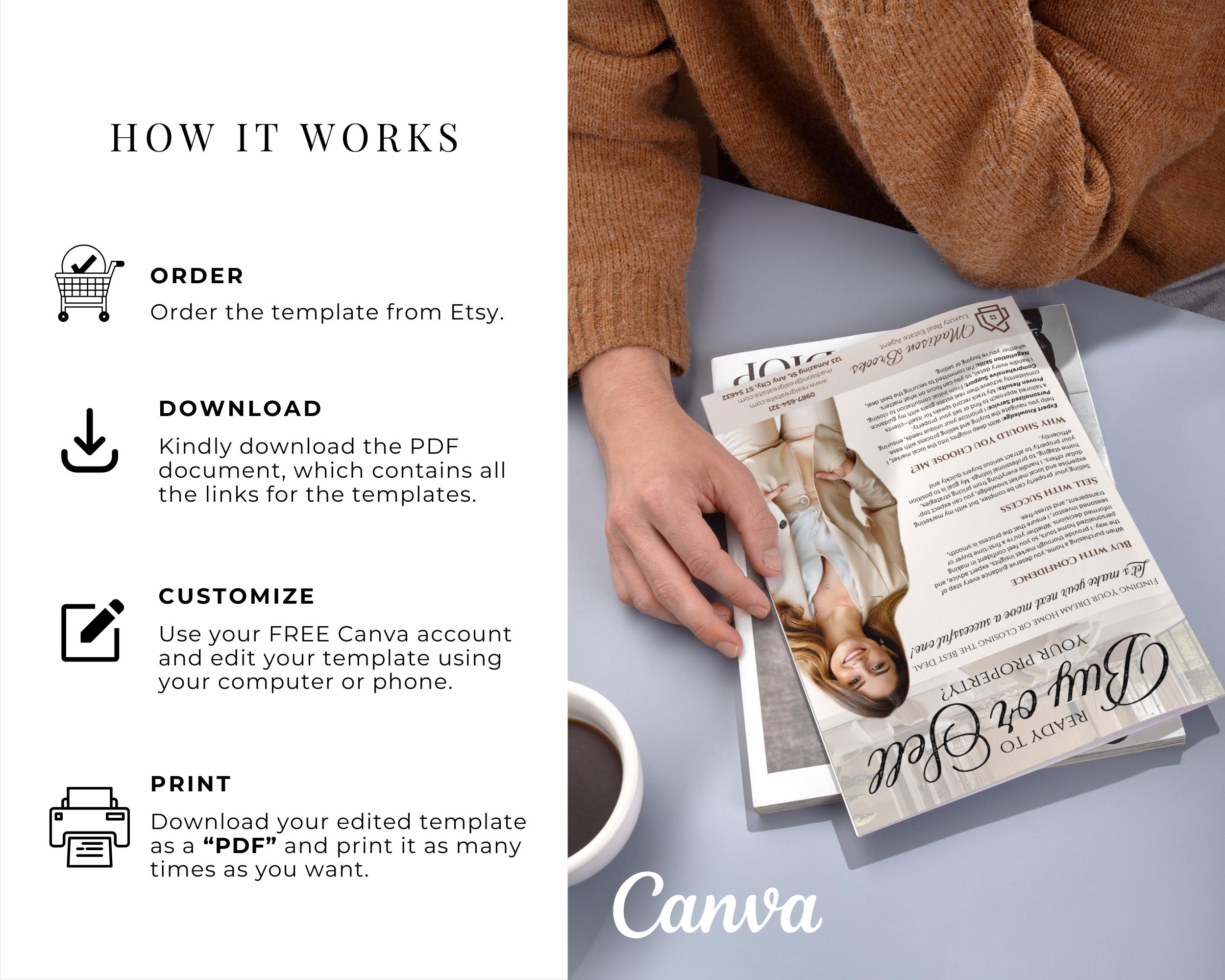 Real Estate Buying or Selling Flyer, Real Estate Flyer Bundle, Real ...