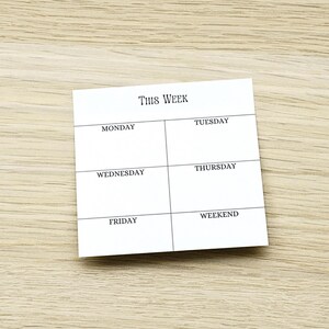 Everyday Sticky Notes Template, Printable Sticky Notes, Printable ...