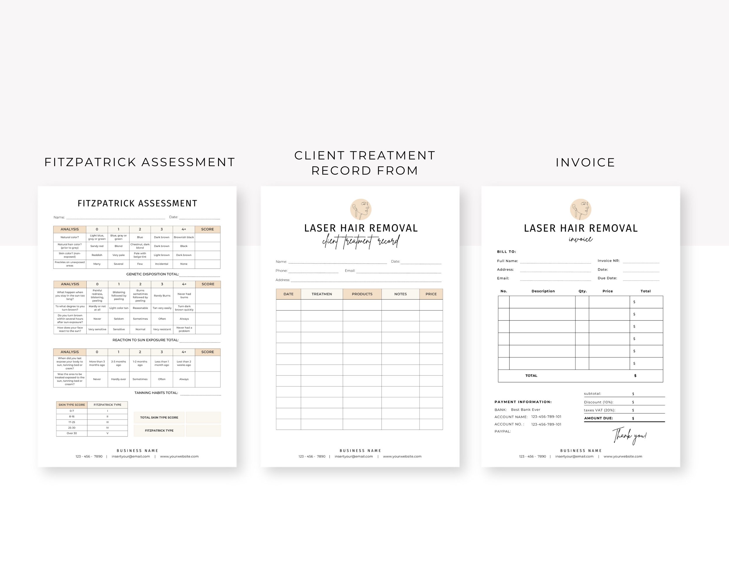 Laser Consultation, Laser Hair Reduction, Fitzpatrick Scale, Laser Hair ...