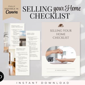 Selling Your Home Checklist, Sell Your Home Like A Pro, Home Selling ...