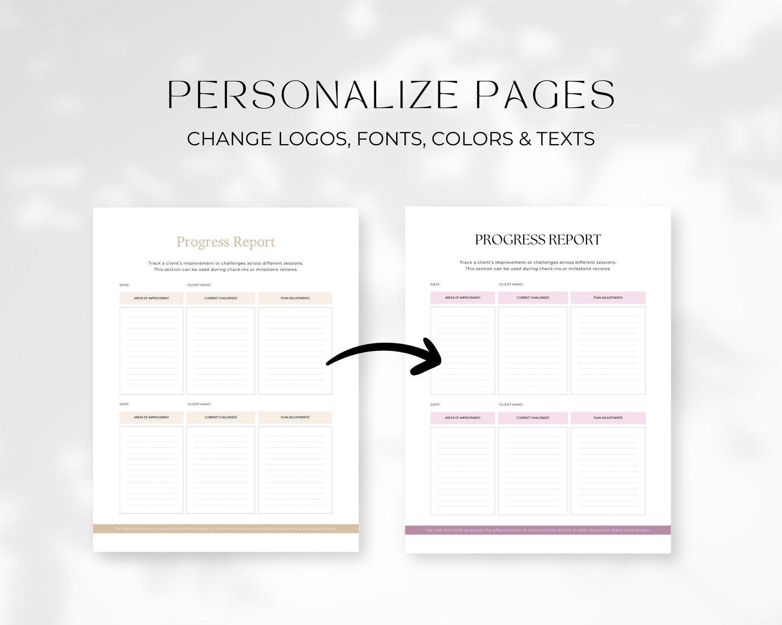 Therapist Daily Appointment Planner, Daily Clinical Planning Tool ...