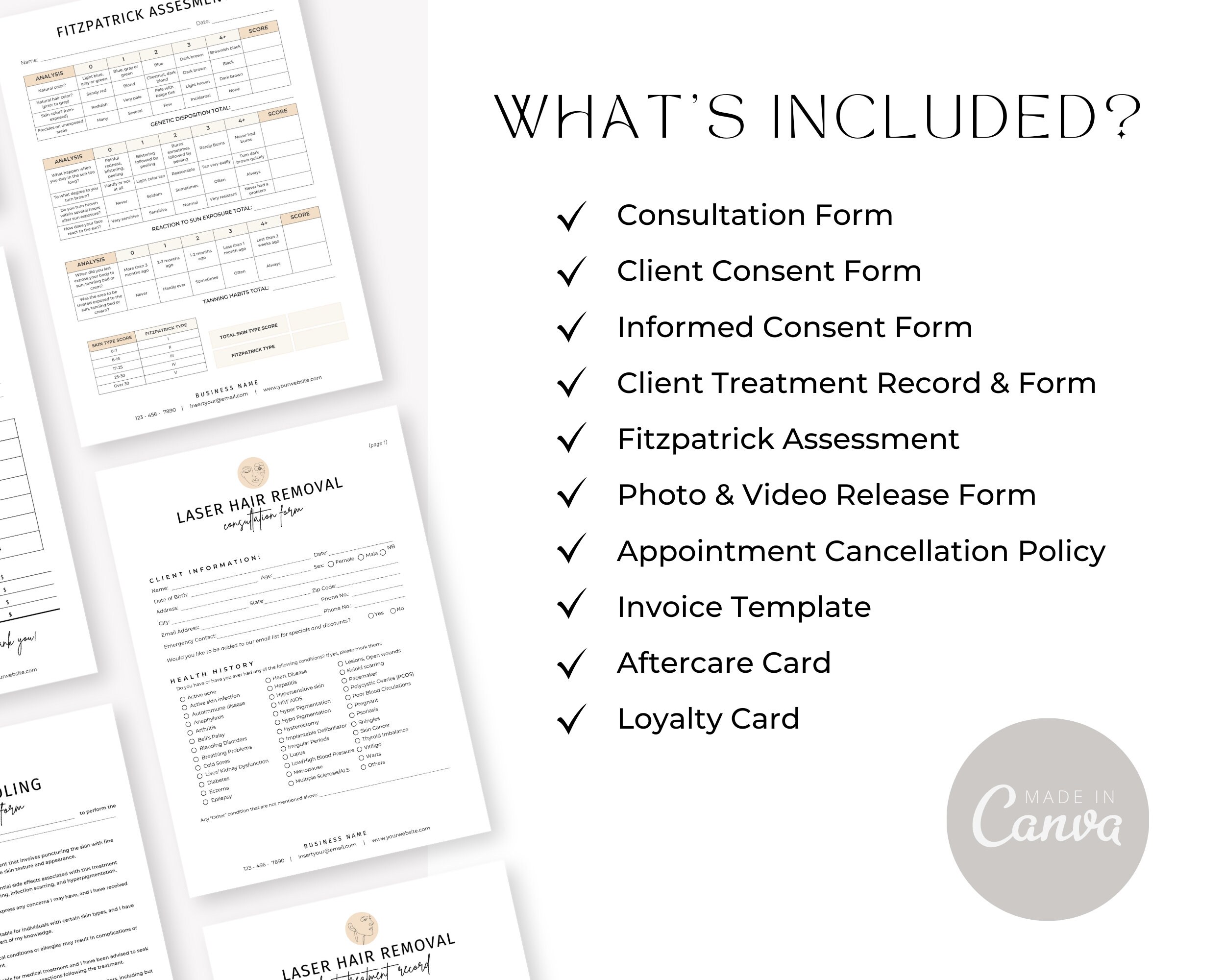 Laser Consultation, Laser Hair Reduction, Fitzpatrick Scale, Laser Hair ...