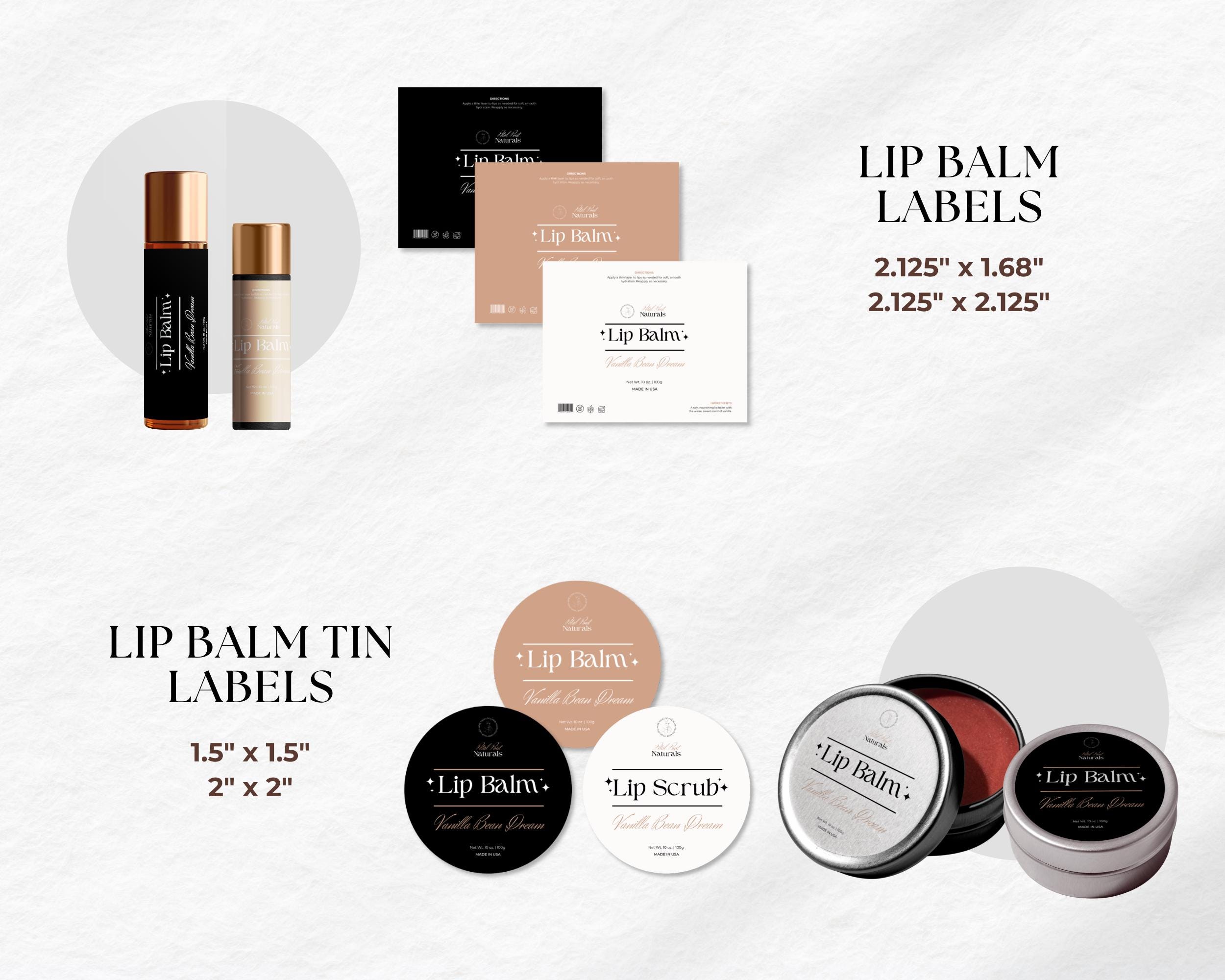 Cosmetic Label Templates, Stylish Cosmetic Product Label Template ...