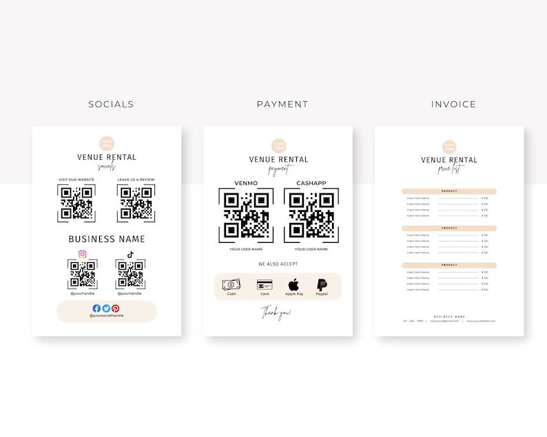 Venue Rental Forms Bundle, Wedding Venue Contract Template, Event ...