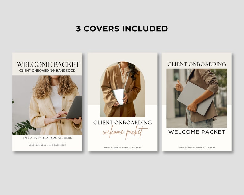 Client Welcome Packet Template, New Client Welcome Packet, Onboarding ...