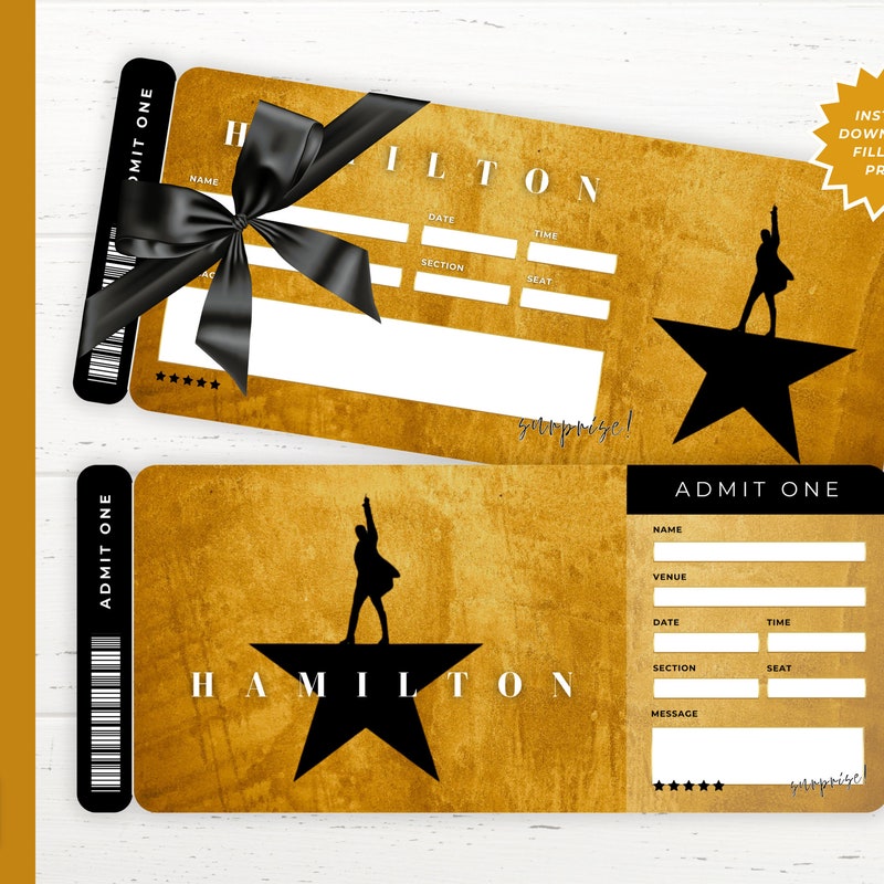 Hamilton - Etsy