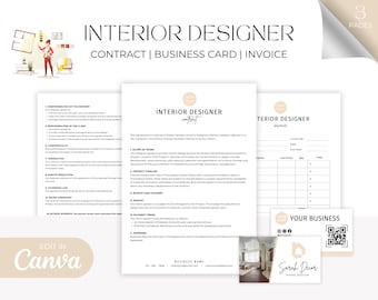 Interior Designer Client Contract Template, Service Contract ...