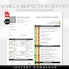 Custom Printable Fleet Management - Vehicle ID Log for Construction ...