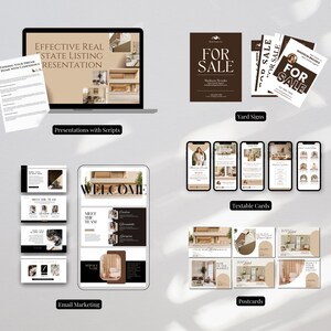 950+ Designs Real Estate Full Bundle Kit, Real Estate Templates, Seller ...