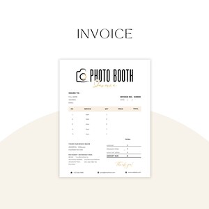 Editable Photo Booth Rental Agreement Template | Photo Booth Contract ...