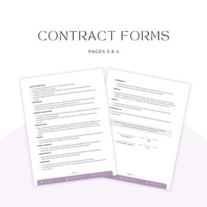 Custom Garment Contract, Tailor Made Clothing Agreement, Bespoke ...