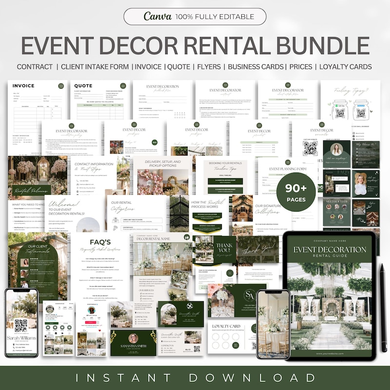 Event Planner Card - Etsy