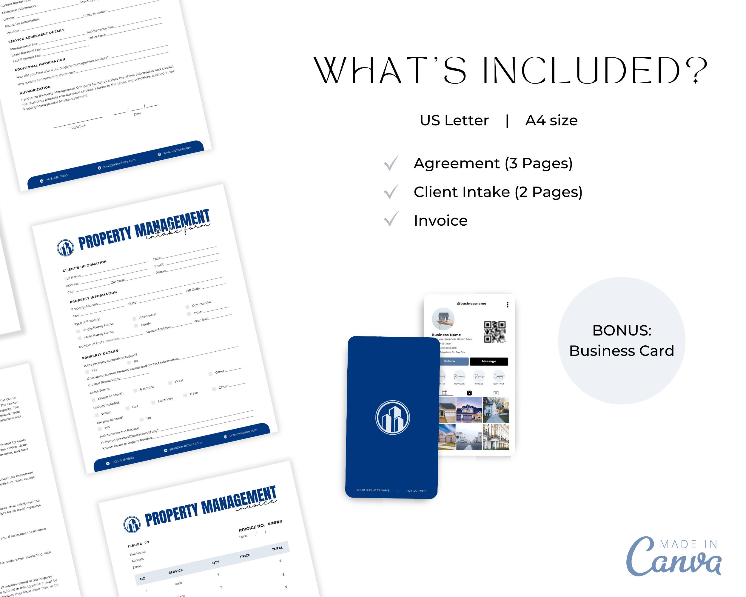 Editable Property Management Contract Template, Real Estate Property ...