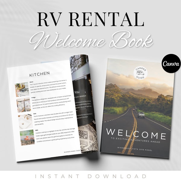 Welcome Packet Template - Etsy