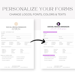 Freelance Social Media Manager Contract, Editable Social Media ...