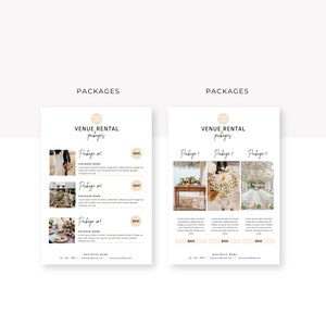 Venue Rental Forms Bundle, Wedding Venue Contract Template, Event ...