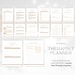 Therapist Daily Appointment Planner, Daily Clinical Planning Tool ...