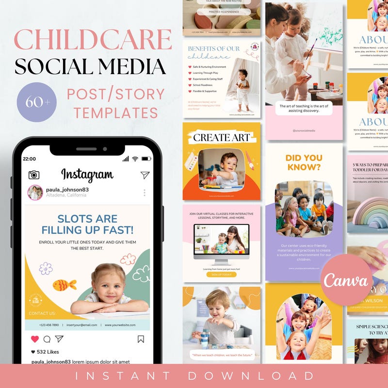 Social Media Templates - Etsy