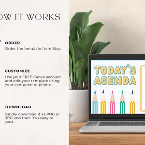 Classroom Daily Slides, Class Slide Deck, School Teacher Powerpoint ...