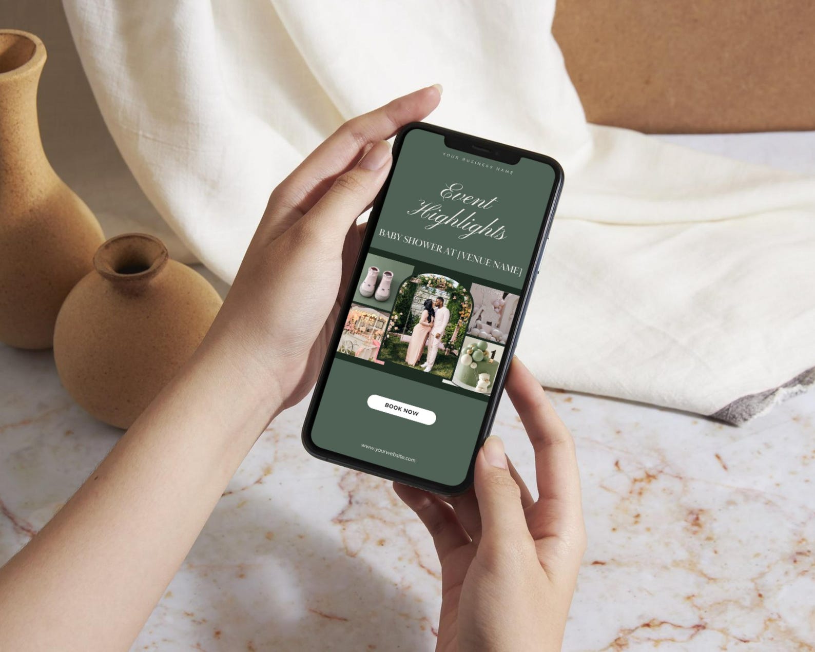 Venue Rental Instagram IG Post & Story Template, Wedding Venue Rental ...