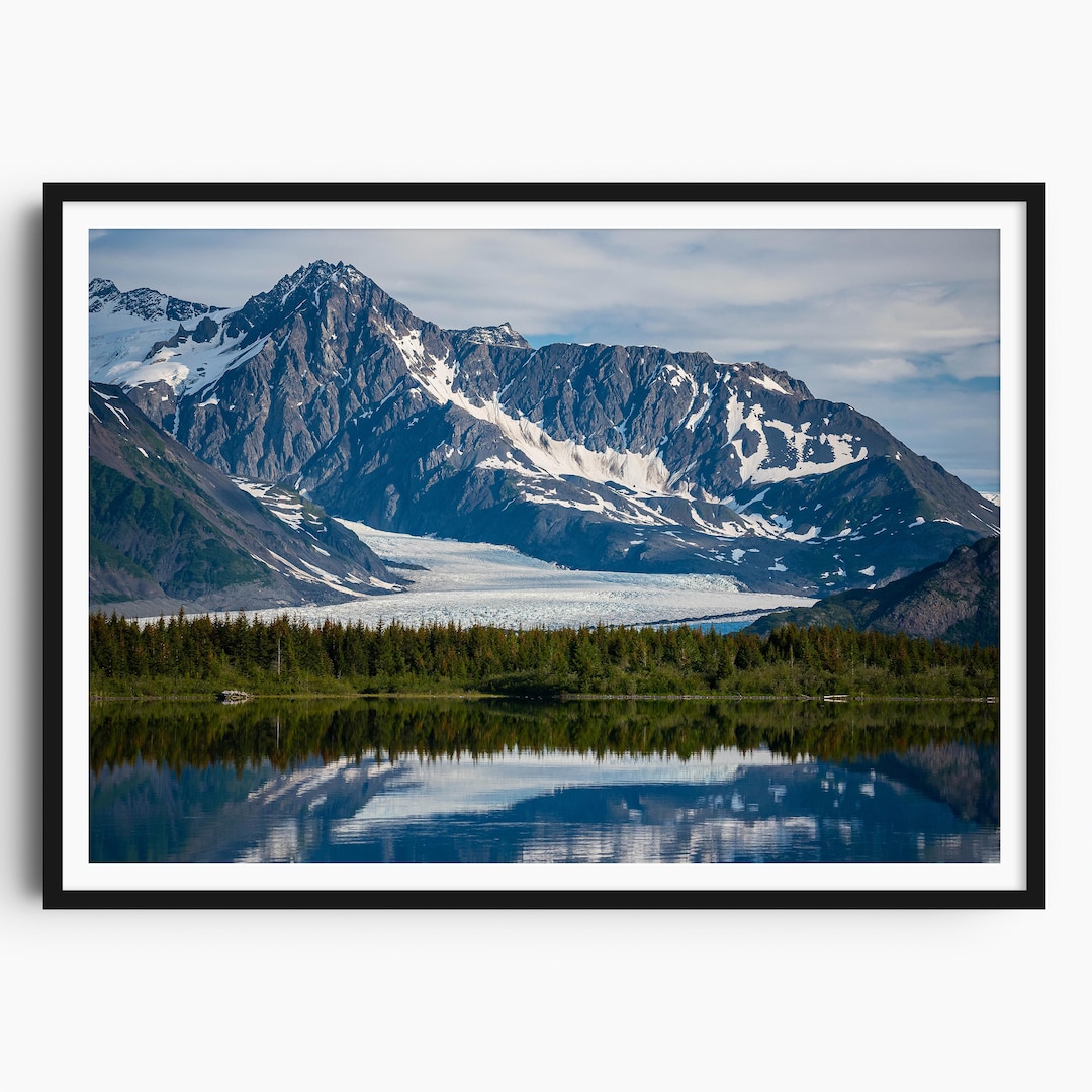 Kenai Fjords National Park Photo Print, Kenai Fjords Wall Art, Glacier ...