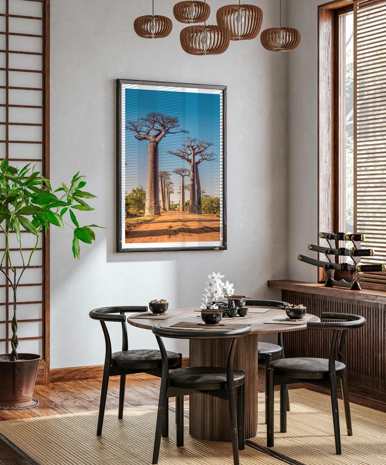 Alley of the Baobabs Madagascar Fine Art Photography Print, Iconic ...