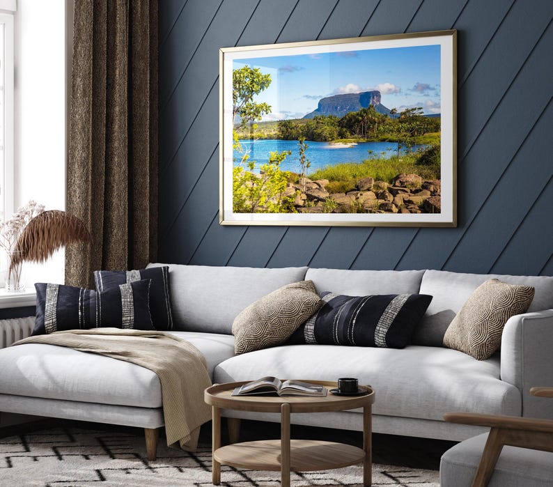 Canaima National Park Photo Print, Canaima Wall Art, Canyon Mountains ...