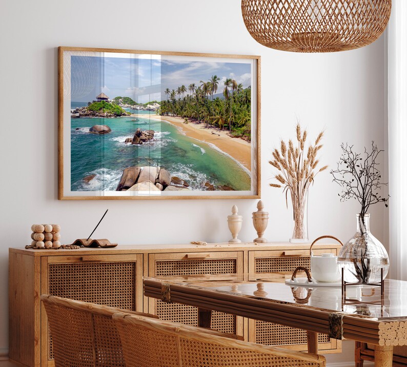 Tayrona National Park Photo Print, Tayrona Wall Art, Tropical Beach ...