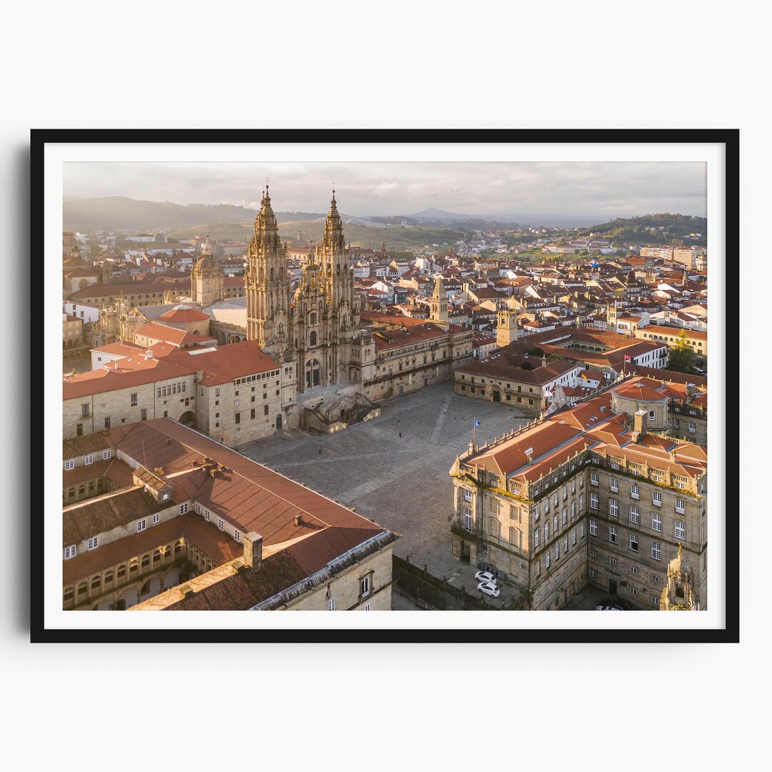 Santiago Photo Print, Santiago Cathedral Art, Galicia Wall Art, Spain ...