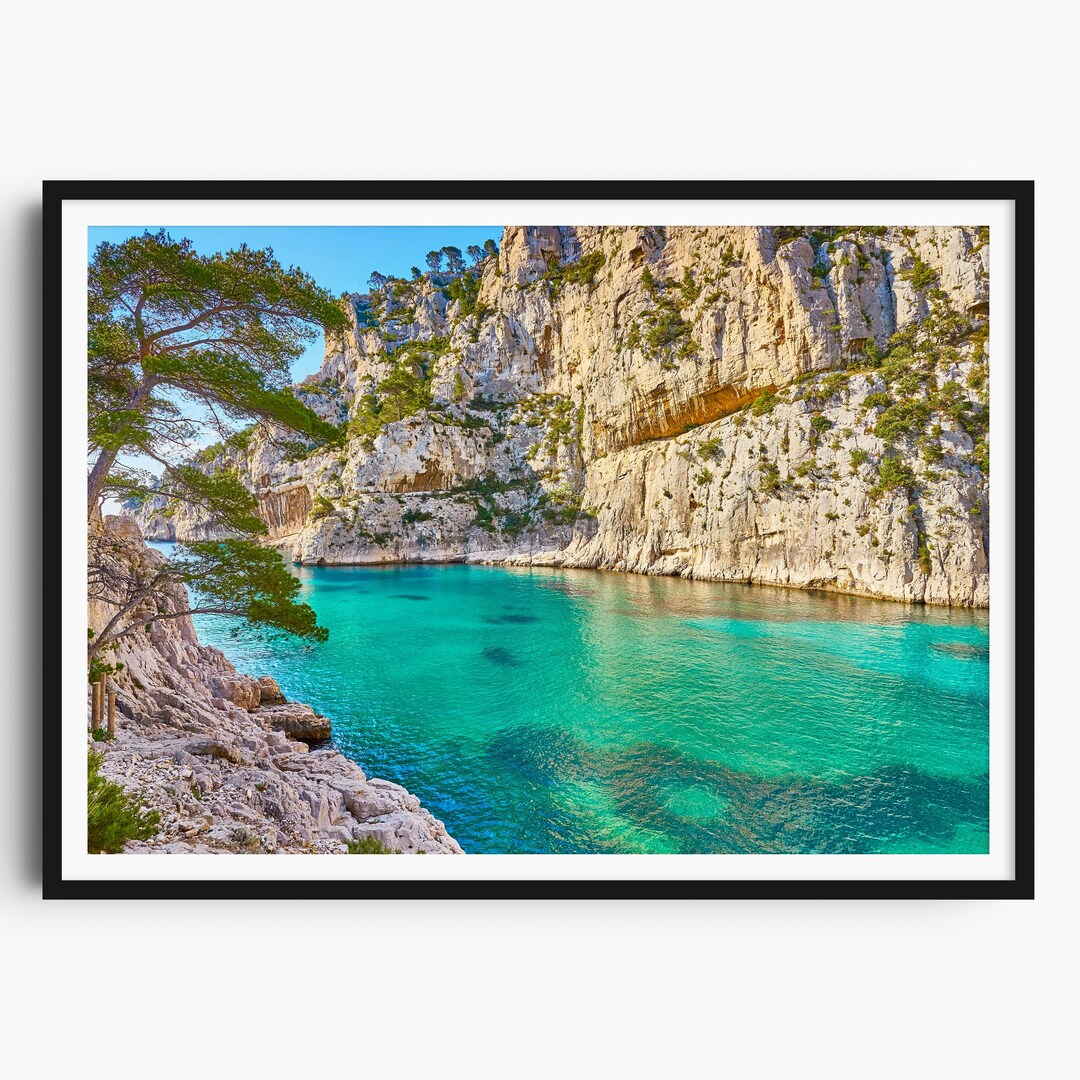 Calanques Photo Print, Calanques Coast Art, France Wall Art ...