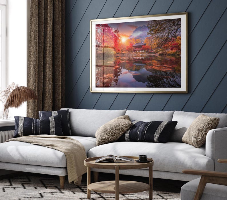 Naejangsan National Park Photo Print, Korea Wall Art, Autumn Poster ...