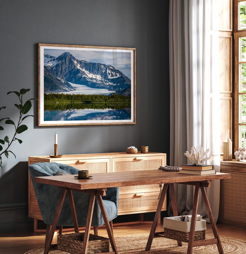 Kenai Fjords National Park Photo Print, Kenai Fjords Wall Art, Glacier ...