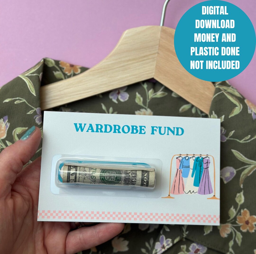 Printable Money Card for Teen Girl Digital Download Gift for Teen ...