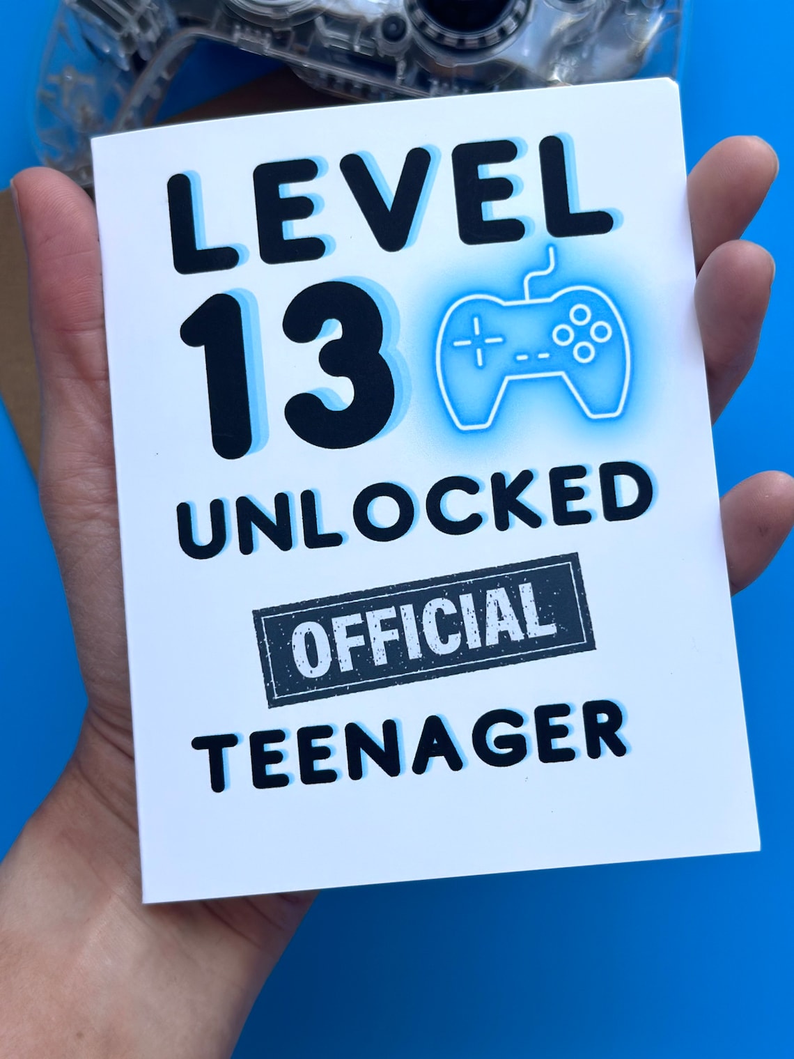 13 Official Teenager Funny Card for Boys Digital Download Thirteen ...