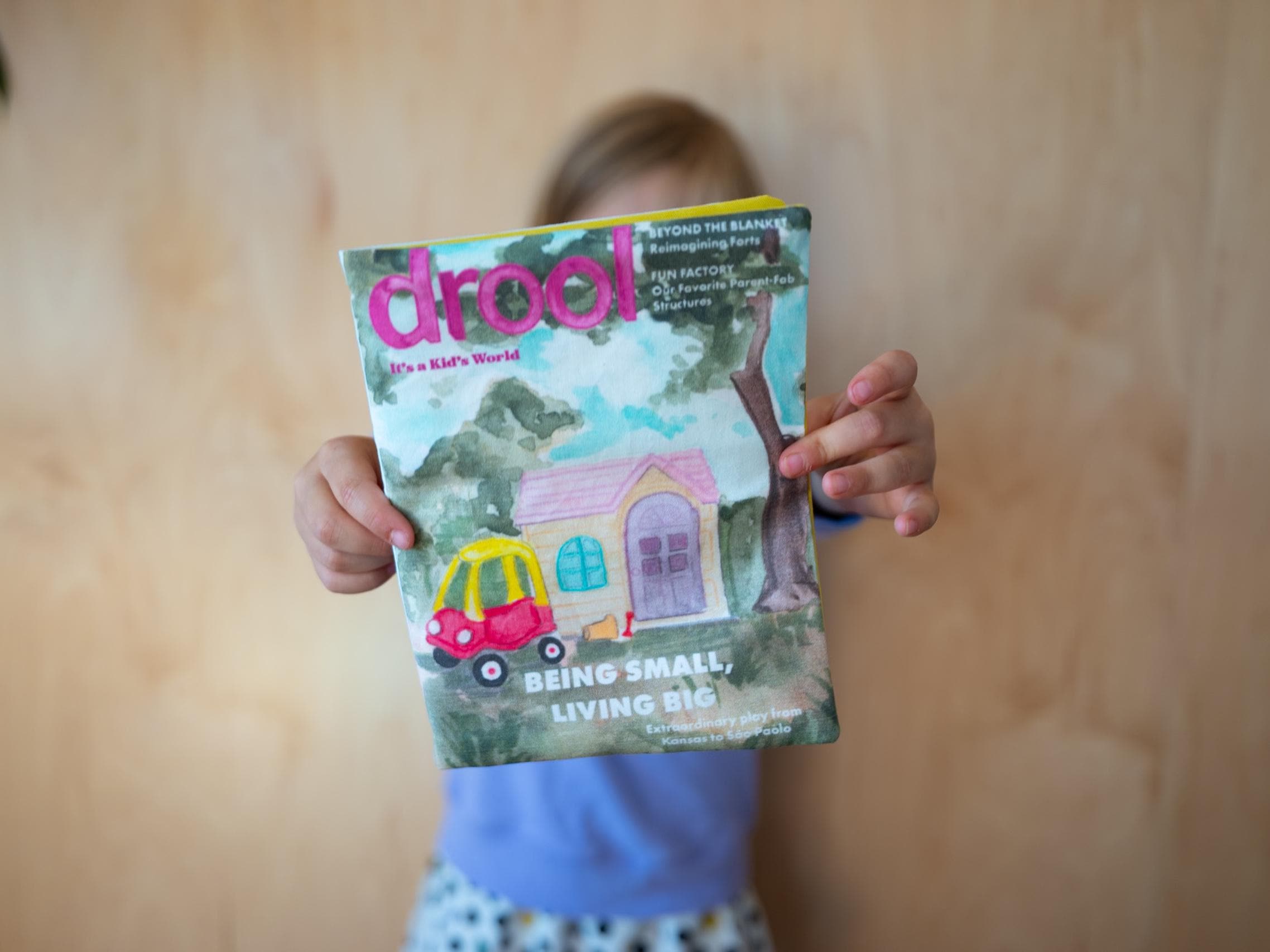 Baby Crinkle Book- Drool Magazine Home Design Parody Baby Shower Gift ...