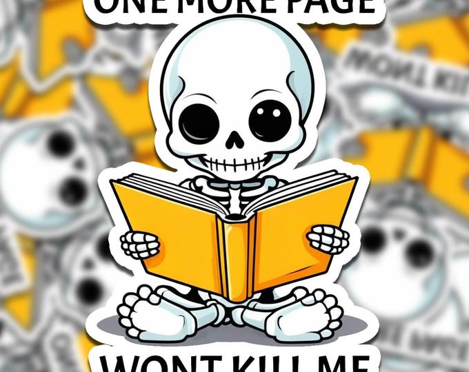 Do Not Disturb Reading Sticker, Bookish Sticker, Booktrovert Sticker ...