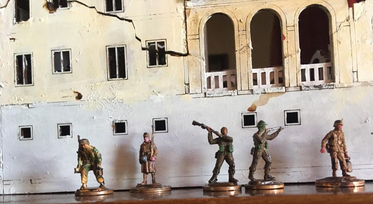 A Diorama Play Set A. MEDIEVAL PALACE -castle or Monastery,,or Other at ...