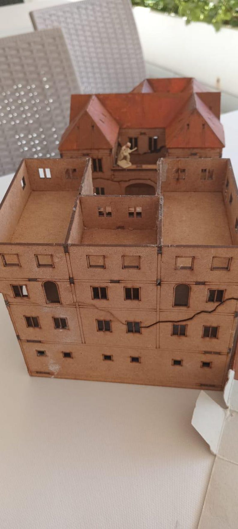 A Diorama Play Set A. MEDIEVAL PALACE -castle or Monastery,,or Other at ...
