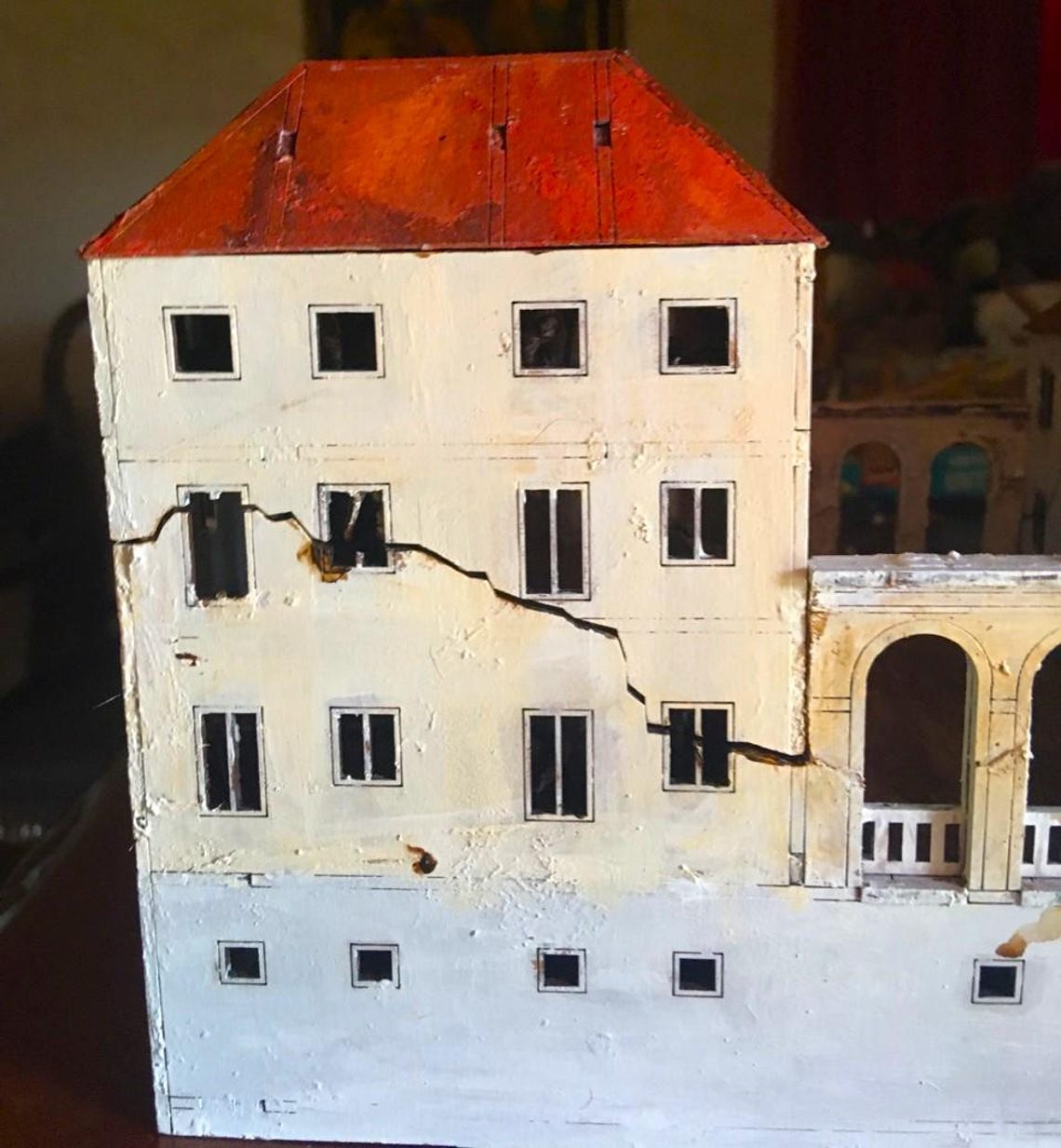 A Diorama Play Set A. MEDIEVAL PALACE -castle or Monastery,,or Other at ...