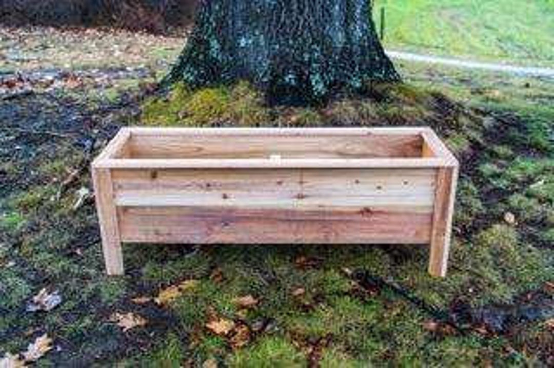 Long Hand Crafted Country Planter Box for Outdoor Exterior Use. - Etsy