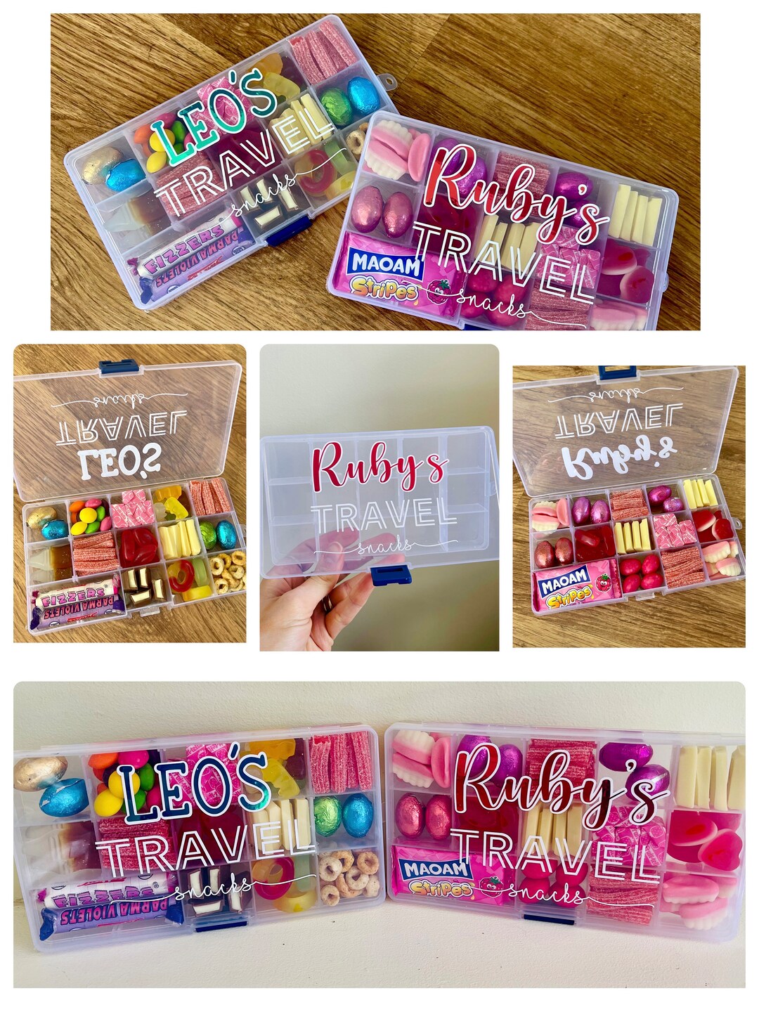 Travel Snack Box, Kids, Car, Travel Treats, Plane Journeys ...