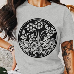 Primrose Flower SVG File for Laser, Cutting, Crafting, Printing, Floral ...