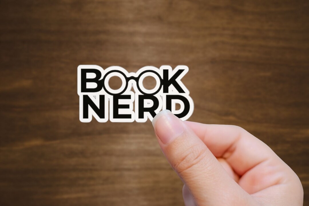 Book Nerd Sticker, Bookish Kiss-cut Stickers, Do Not Disturb Kindle ...